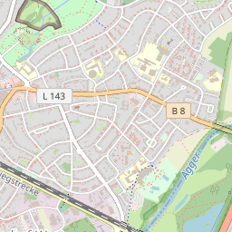 Kreisstadt Siegburg - Stadtplan [OSM]