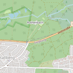 Kreisstadt Siegburg - Stadtplan [OSM]