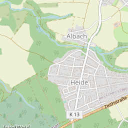 Kreisstadt Siegburg - Stadtplan [OSM]