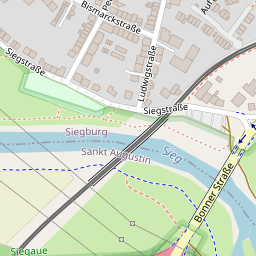 Kreisstadt Siegburg - Stadtplan [OSM]
