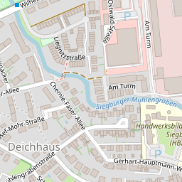 Kreisstadt Siegburg - Stadtplan [OSM]